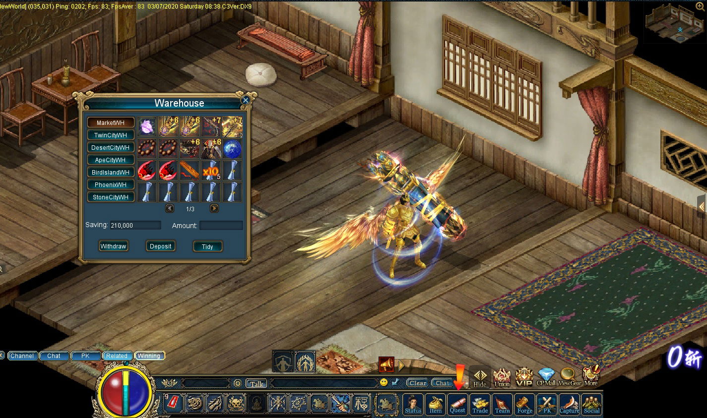 Conquer online> Epic Monk>New World 140 BP 342 +7/+8/+12 - EpicNPC Conquer online> Epic Monk>New World 140 BP 342 +7/+8/+12 - EpicNPC