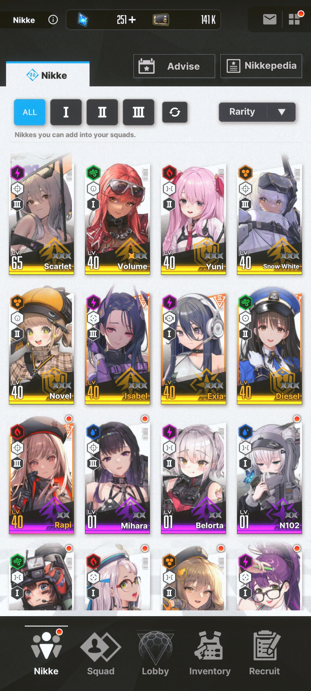 SOLD - [GLOBAL] 3 pilgrim scarlet snow white isabel volume (dupe) novel 9 SSR cheap - EpicNPC