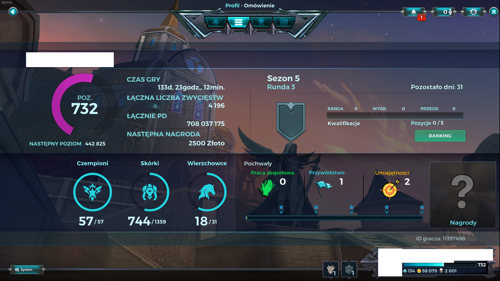 Sold Paladins High End Account 730 Skins Epicnpc