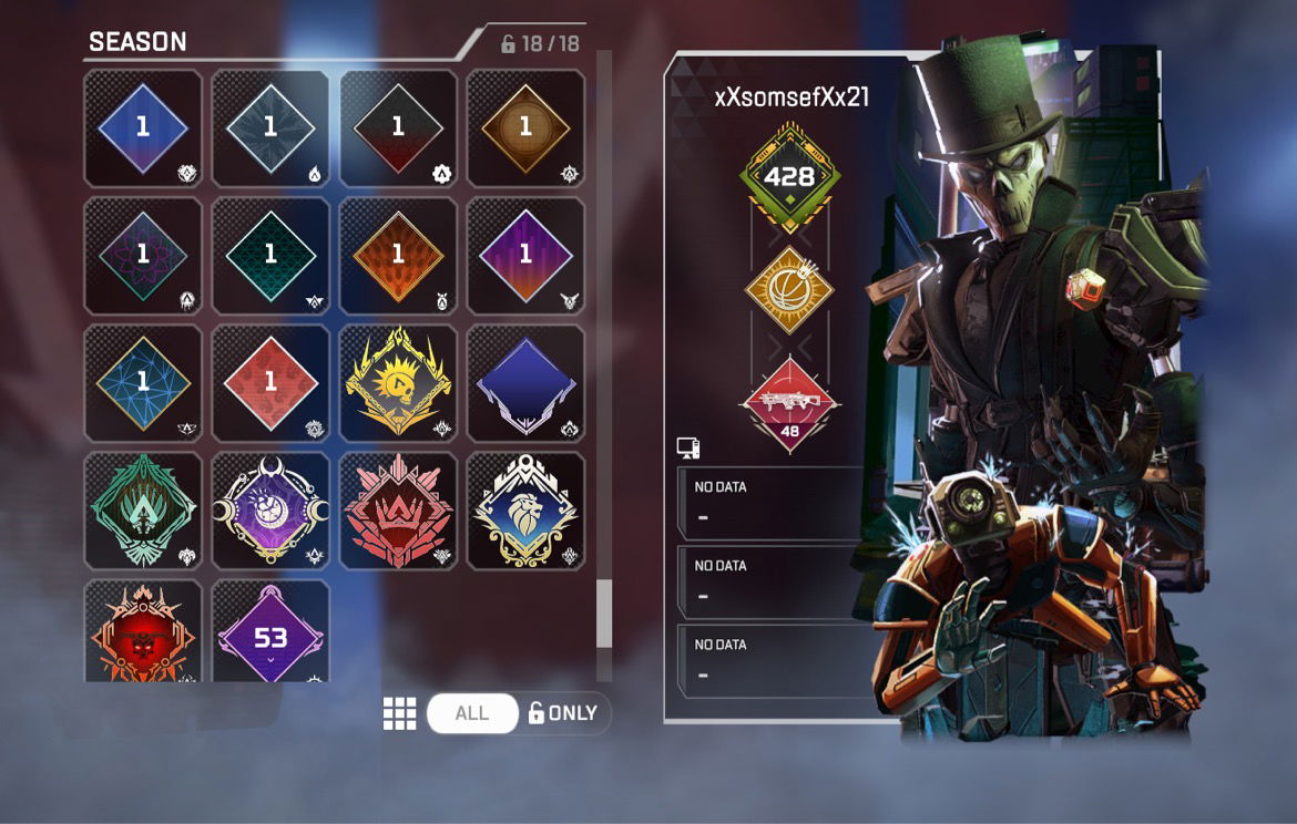 Apex Legends Account —> 150 heirloom shards, 141 ballers - EpicNPC Apex Legends Account —> 150 heirloom shards, 141 ballers - EpicNPC