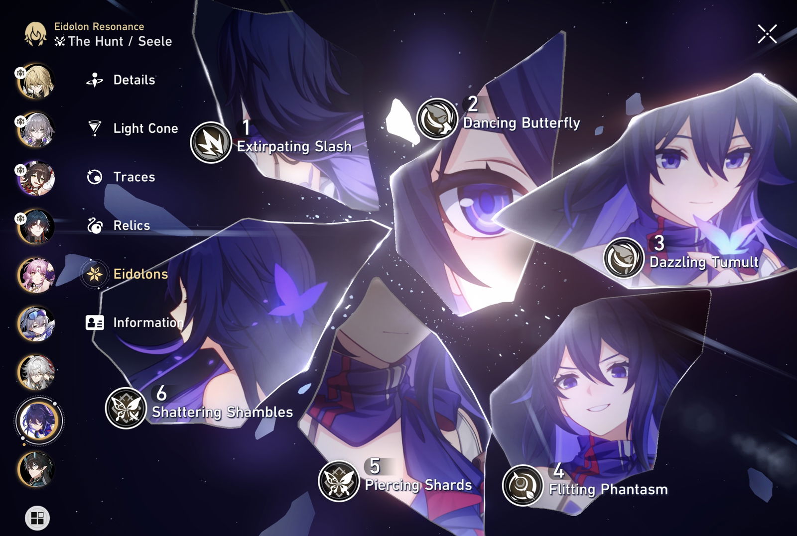 Asia - Whale Acct E6 Blade E6 Seele E6 Sw E6 Bronya E6 Jy E2 Jingliu E2