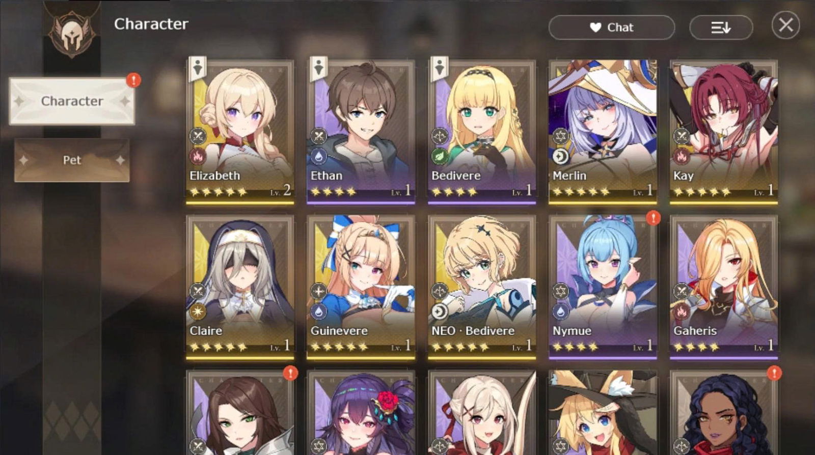 Selling - [Same Price] 10💰 NA EU 12 Ssr Tiamat Merlin Lancelot Neo Galaha 👑 - EpicNPC